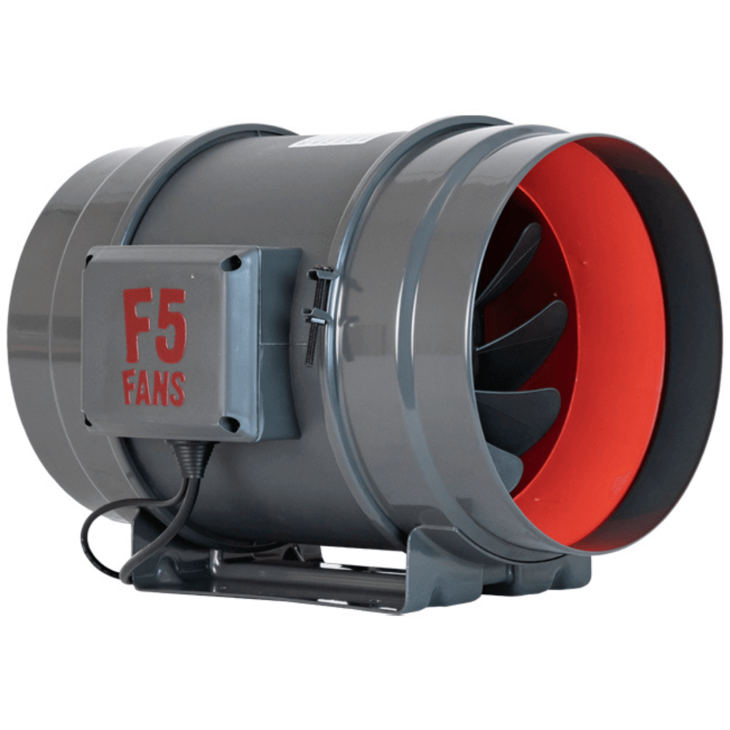 F5 Fans 8" Turbo EC Inline Duct Fan - 3000 RPM