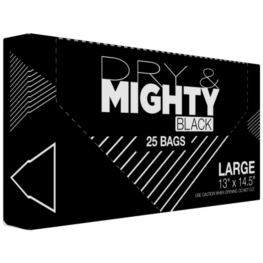 Dry & Mighty Large Bags - 25 Pack, Air-Tight Storage
