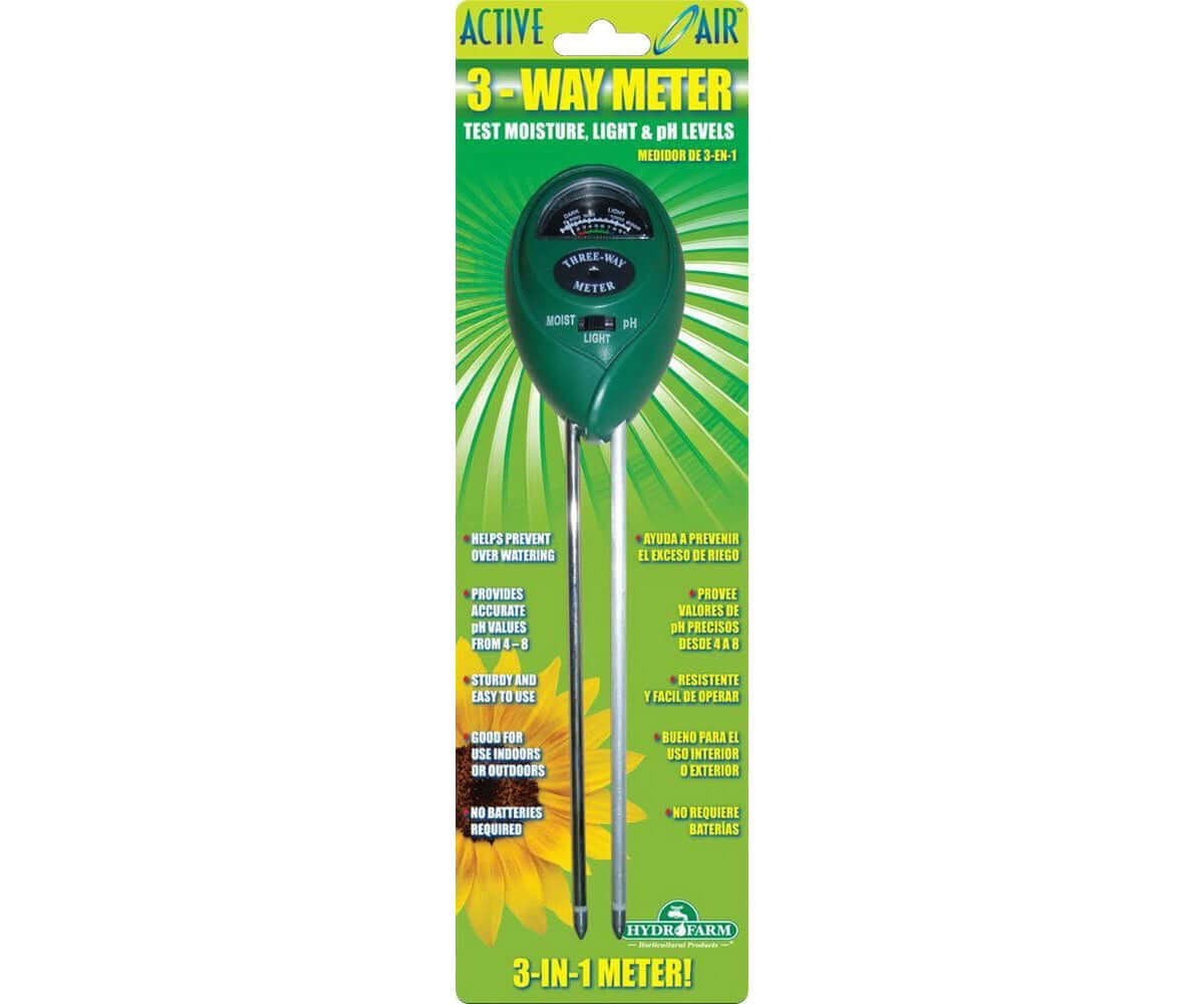 Active Air 3-Way Meter for Gardeners