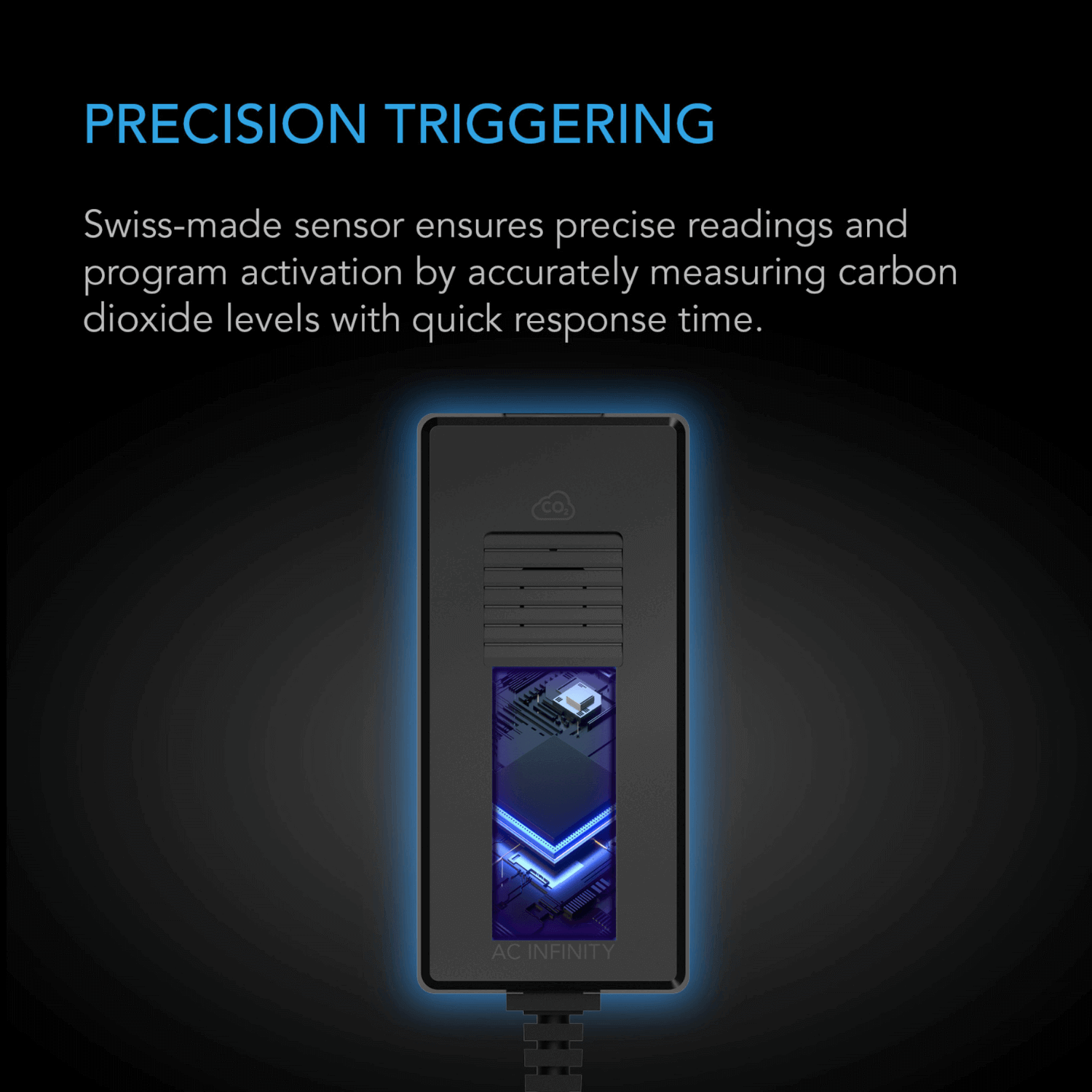 AC Infinity CO2 Controller, Smart Outlet Carbon Dioxide Monitor for CO