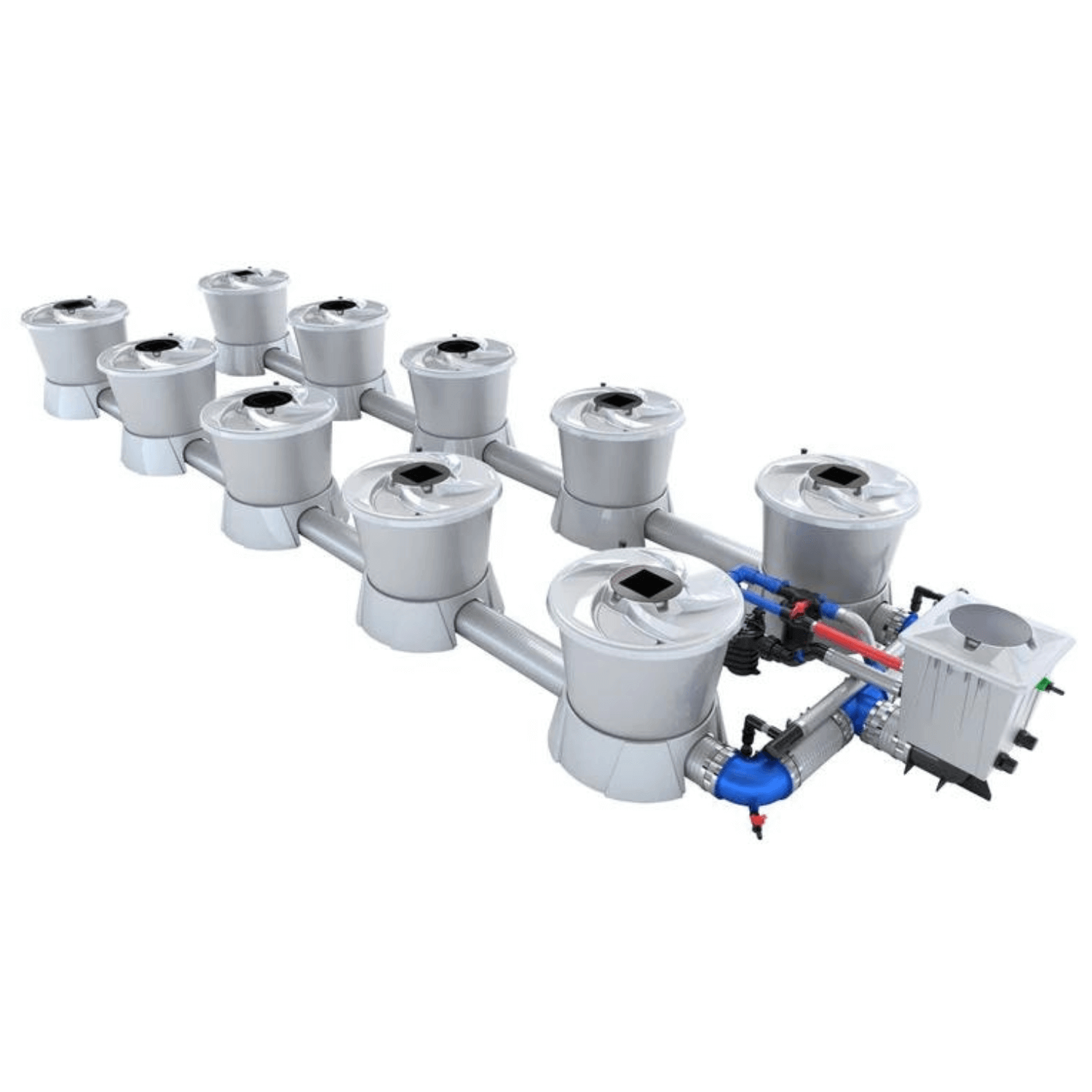 ALIEN Hydroponics V-SYSTEM 10 Pot Kit
