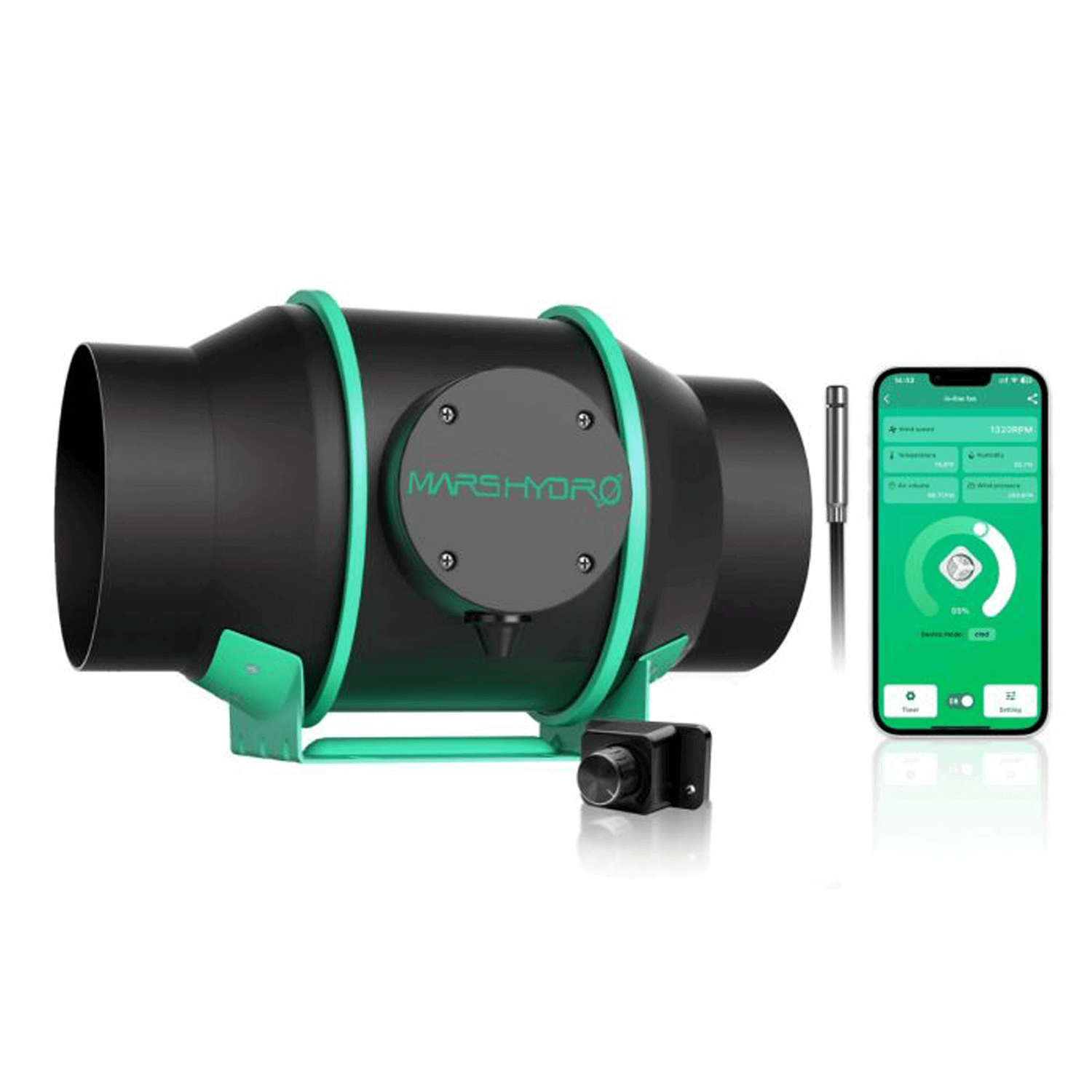 Mars Hydro iFresh 6" Smart Duct Fan - 402CFM